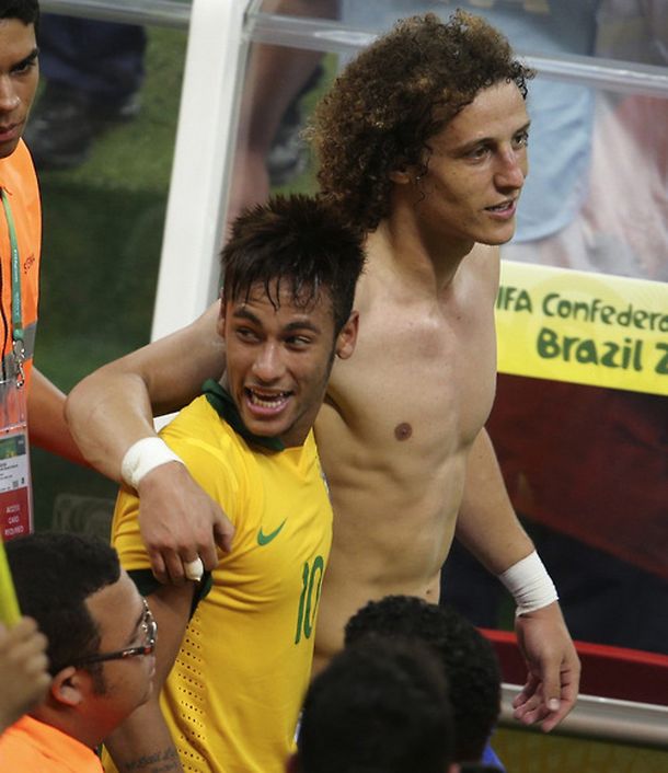 El mensaje de David Luiz a Neymar: Esta Copa va a ser para vos
