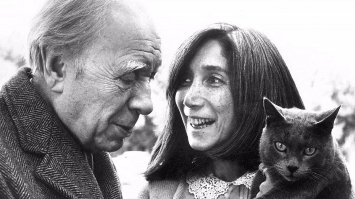Murió María Kodama: quién fue la última mujer de Jorge Luis Borges