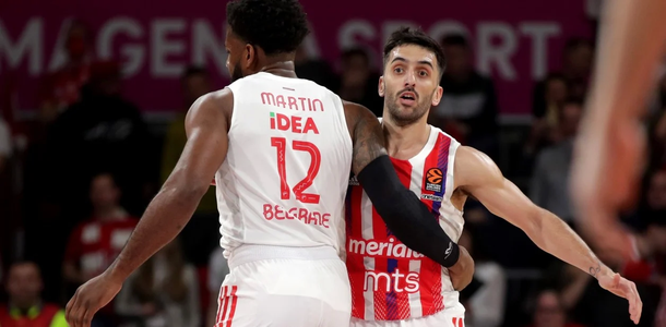 Campazzo debutó en la Euroliga con el Estrella Roja: convirtió 16 puntos