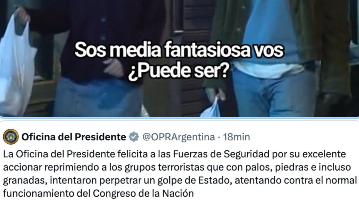 El Gobierno denunció un golpe de Estado y estallaron los memes