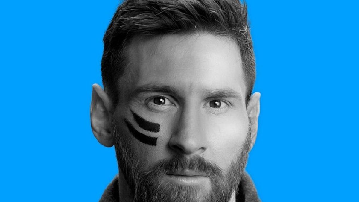 ¿Por qué Lionel Messi se sacó una foto con la cara pintada?