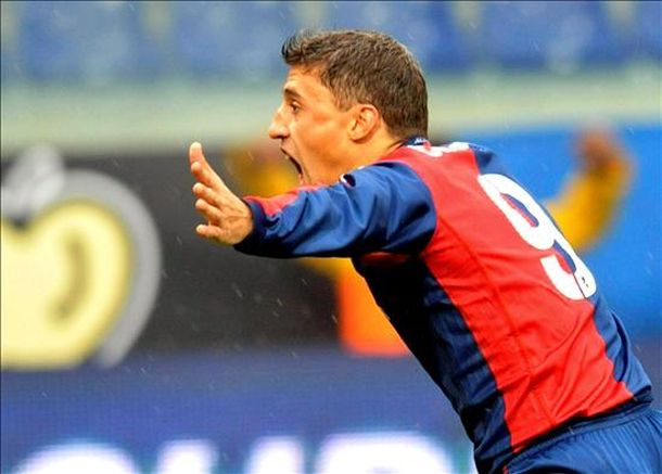 Crespo mostró su poder de fuego en el Genoa