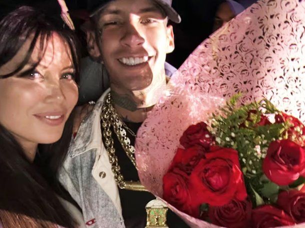 El romántico gesto que L-Gante tuvo con Wanda Nara: qué hizo