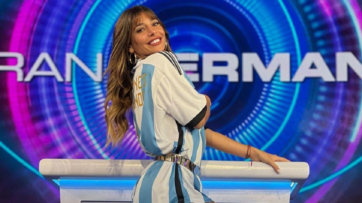 El look especial de Sol Pérez por Argentina campeón mundial