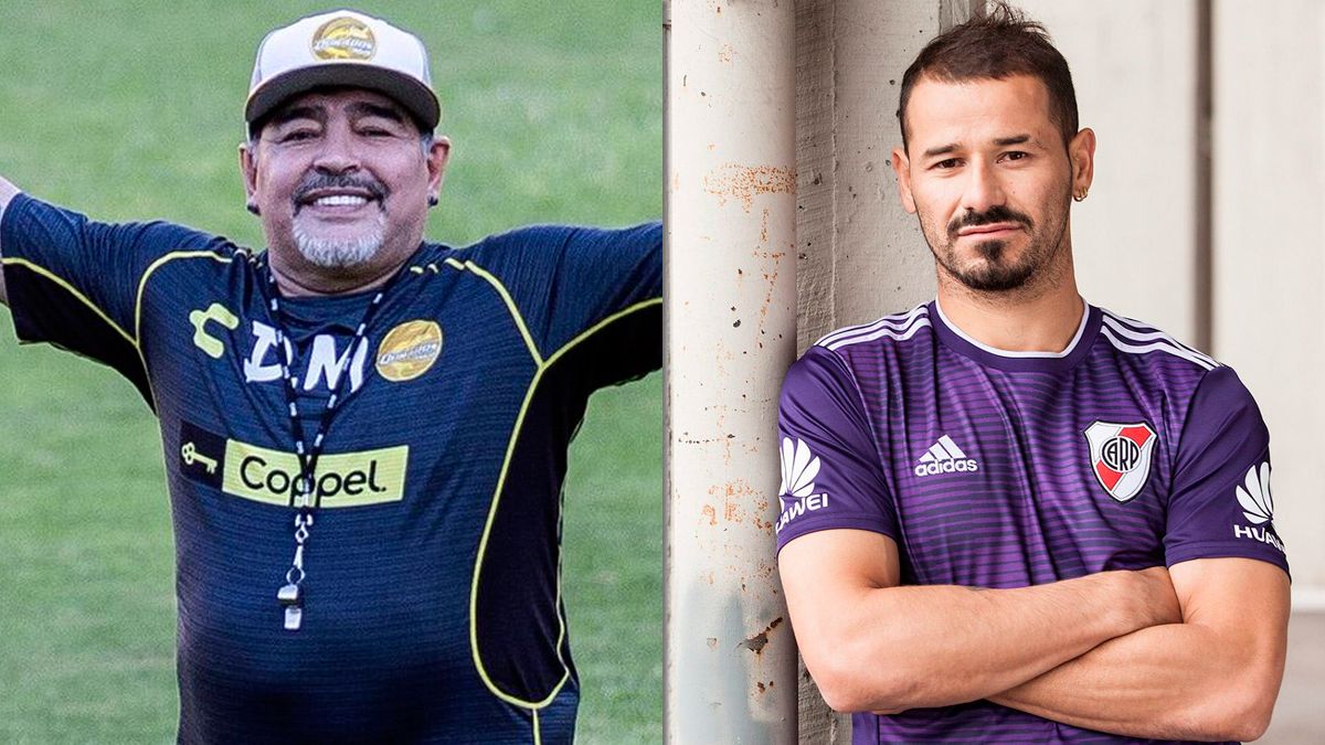 Maradona conmovió a todos con un mensaje de apoyo a Rodrigo Mora tras ...