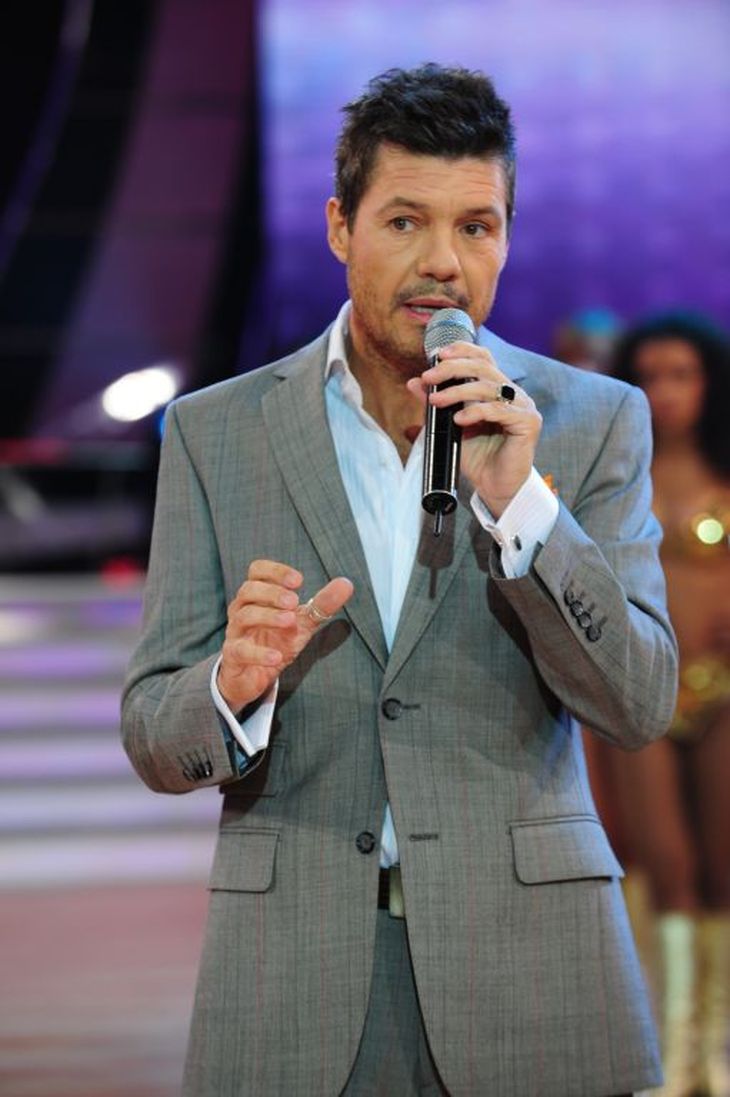 Los tips del look glam de Tinelli