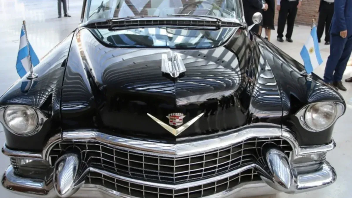 El Cadillac descapotable de Perón que Javier Milei podría usar en la ...