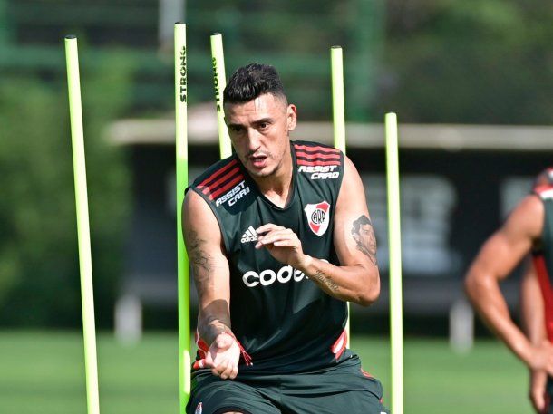 Matías Suárez, otra vez baja en River por lesión