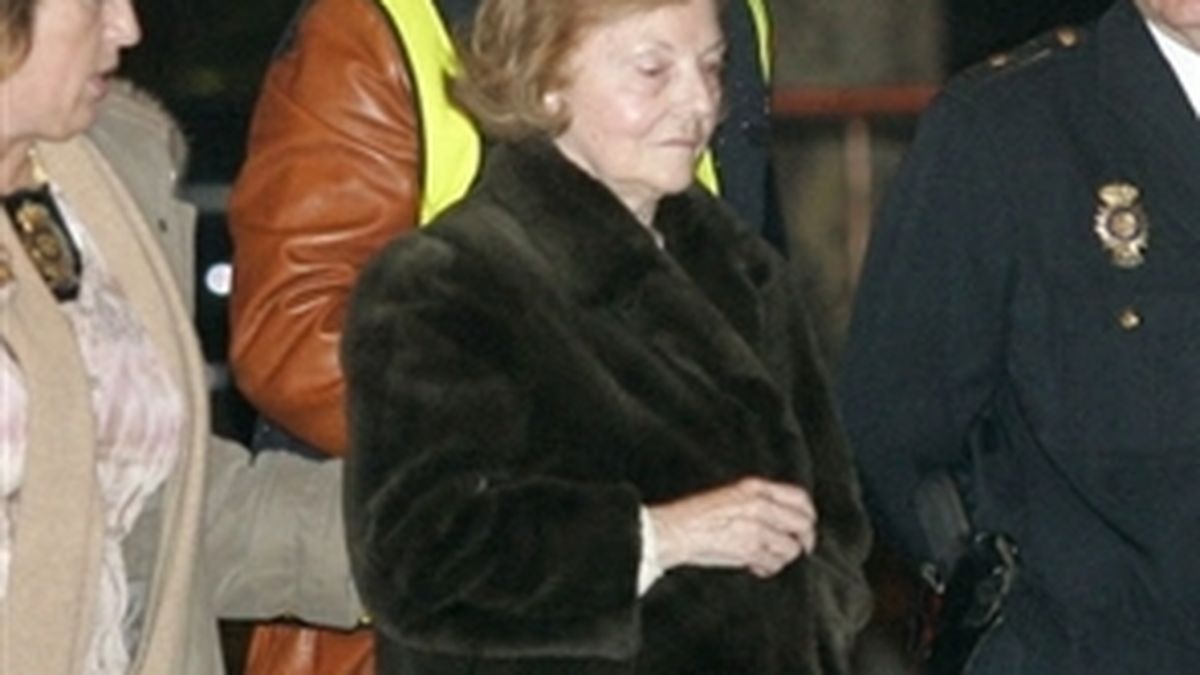 Isabelita fue operada de urgencia en España