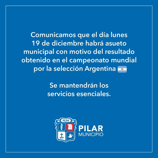 Asueto el lunes 19 de diciembre: dónde y para quiénes