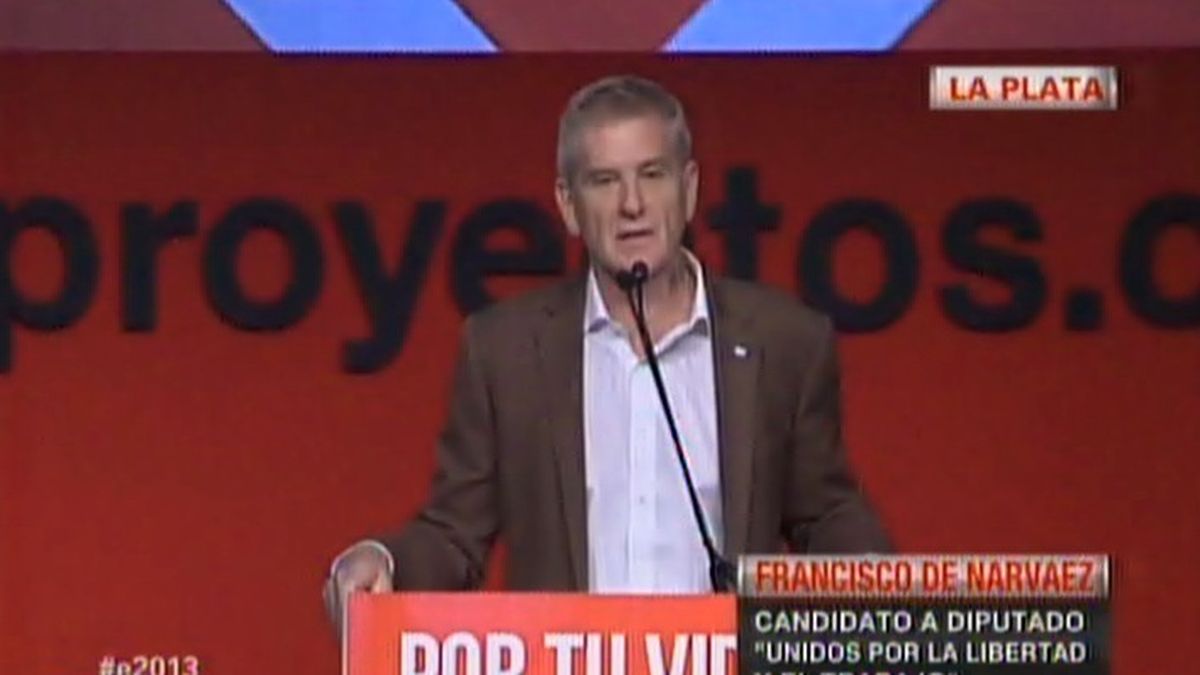 De Narváez le exige a CFK luchar contra el narcotráfico