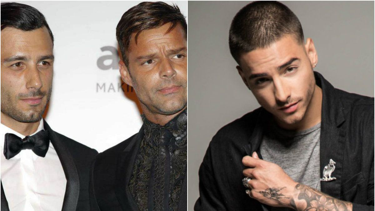 Ricky Martin y su novio, al borde de la separación por culpa de Maluma