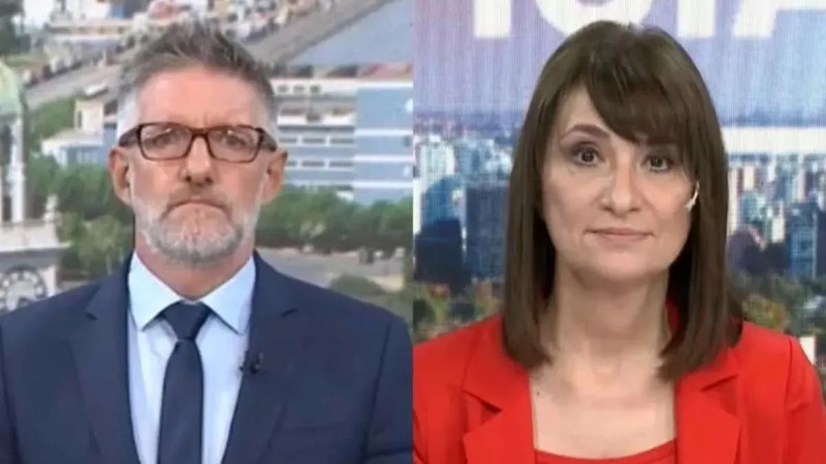 María Laura Santillán Y Luis Novaresio A Los Gritos En Los Pasillos De