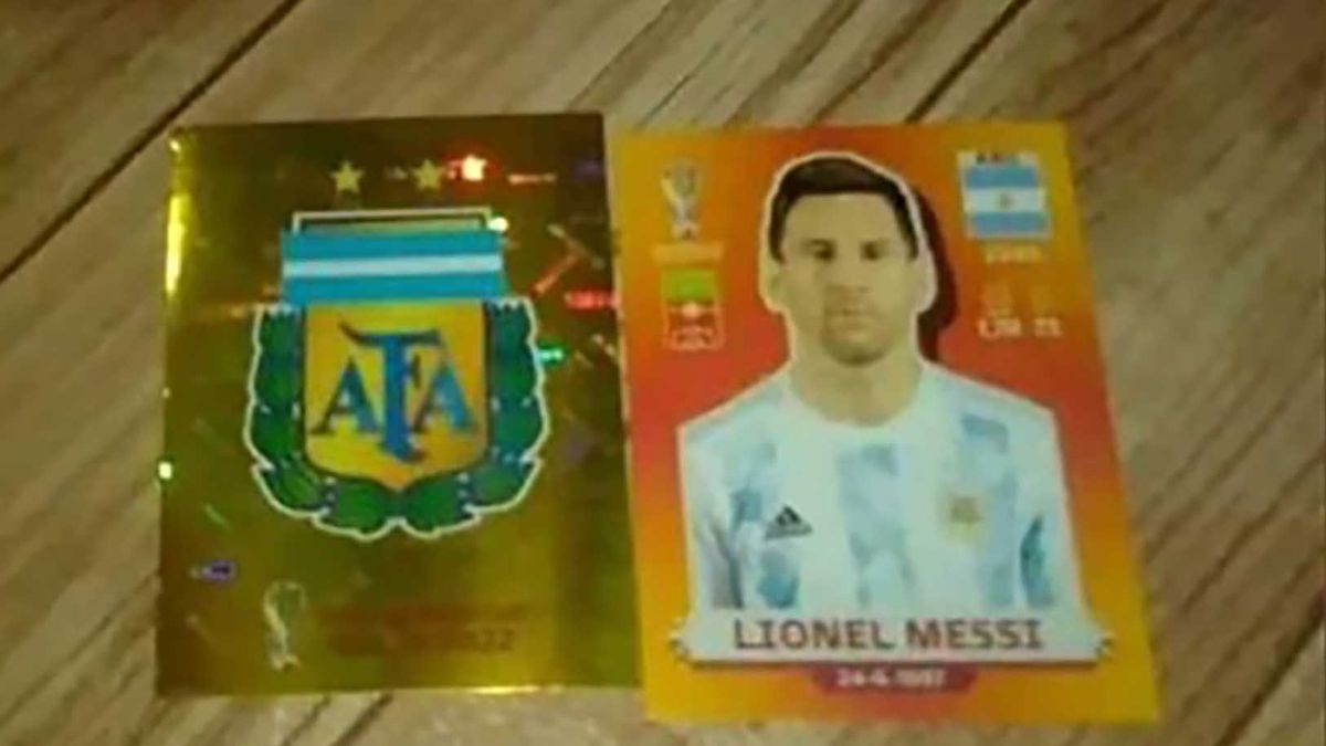 Pide una casa por la figurita de Messi del álbum del Mundial de Qatar 2022