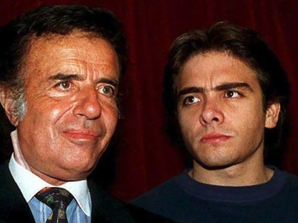 El video inédito de Carlos Menem en el que habla de la muerte de su hijo