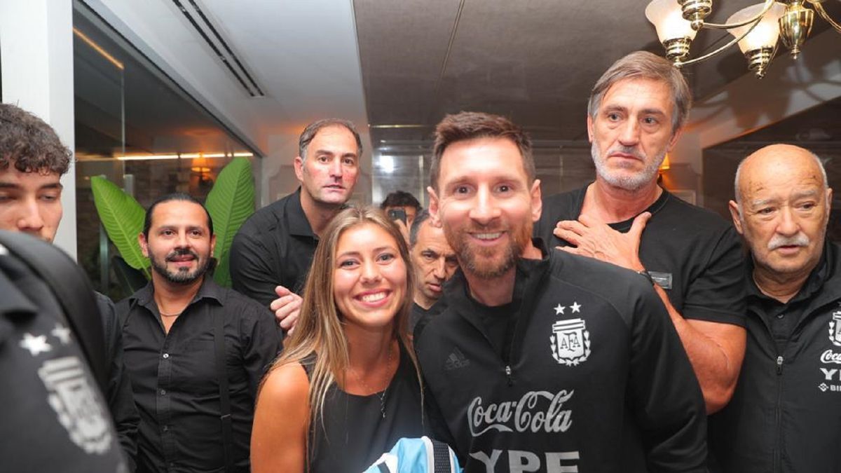 Messi y la Selección comieron en una parrilla top de Miami