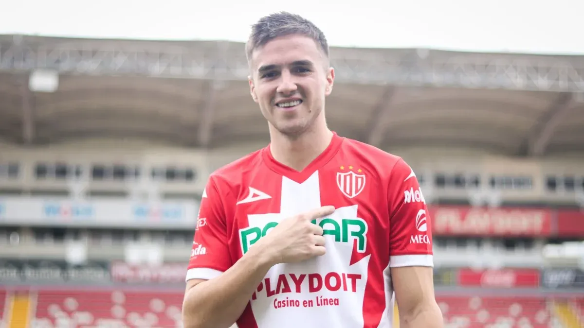 Agustín Palavecino dejó River para seguir su carrera en el Necaxa de México