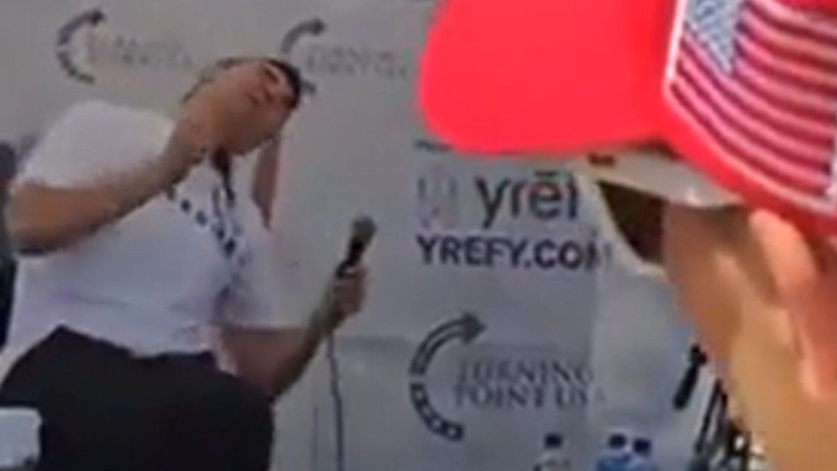 EL VIDEO del MOMENTO EXACTO en que CHARLIE KIRK es BALEADO ante unas 2.000 PERSONAS en ESTADOS ...