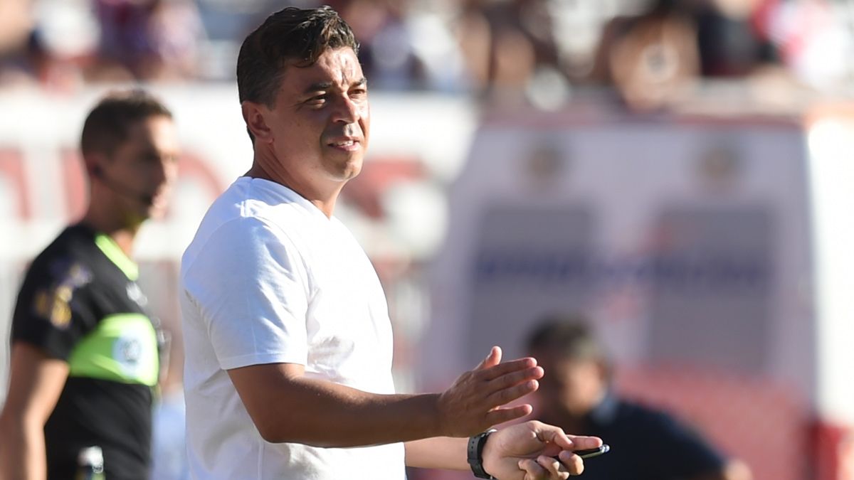 River: Gallardo tiene anginas y no viaja a Ecuador