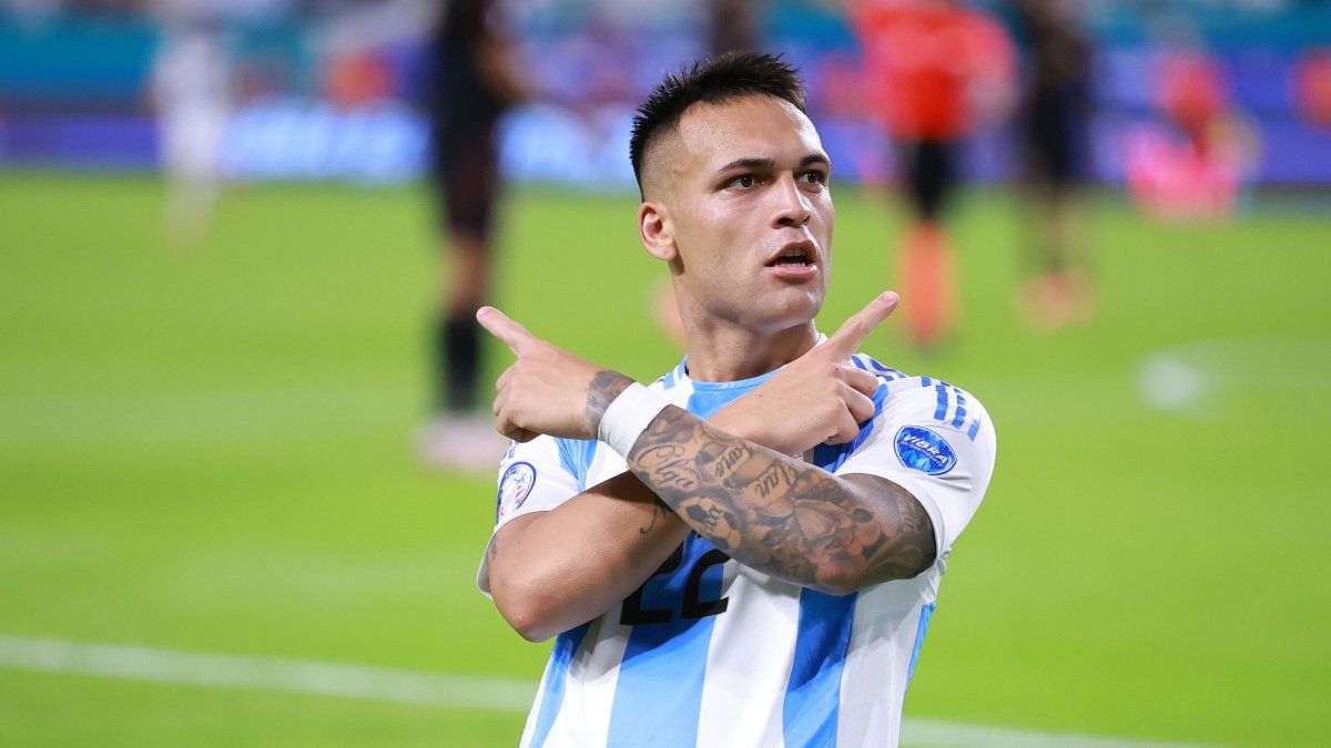 Así fue el gol de Lautaro Martínez para abrir el marcador ante Perú