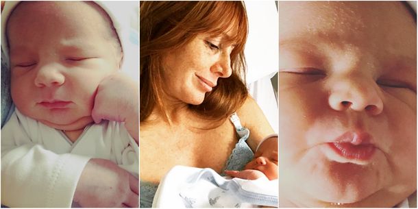 Maby Wells fue madre por segunda vez a los 47 años