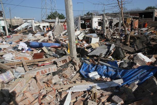 El dueño de la casa niega la versión de la garrafa