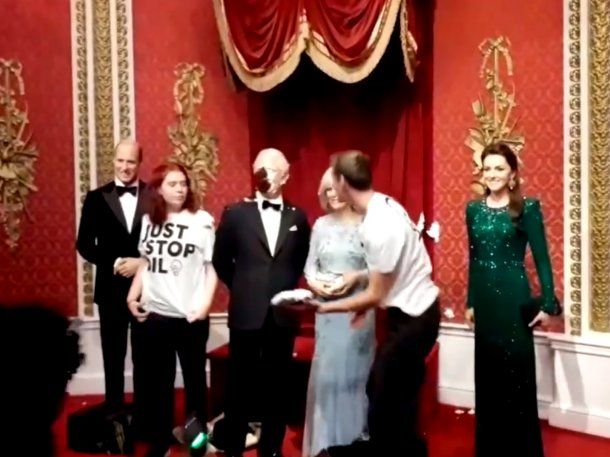 Video: ambientalistas le dieron un tortazo en la cara a la figura del ...