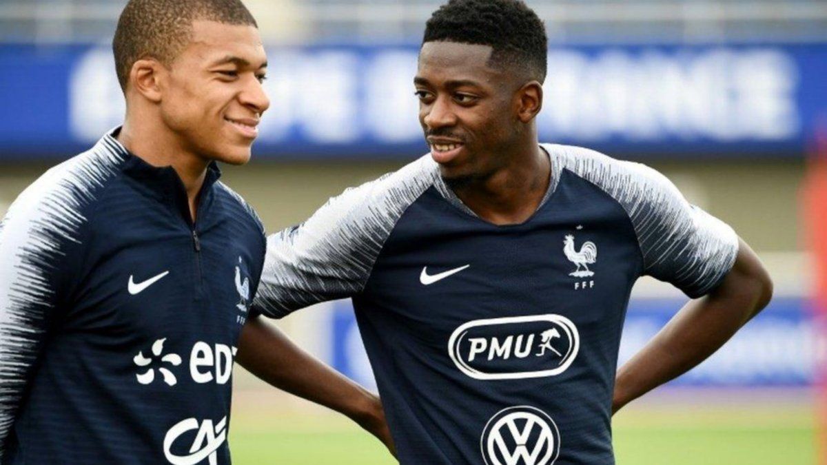 La indirecta de Ousmane Dembélé a Kylian Mbappé en la previa a la final ...