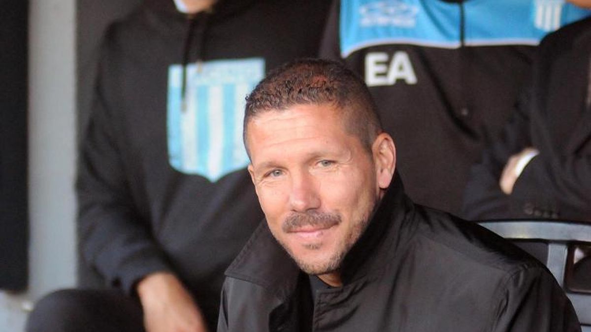 Simeone le tomó el pelo a la gente de Racing