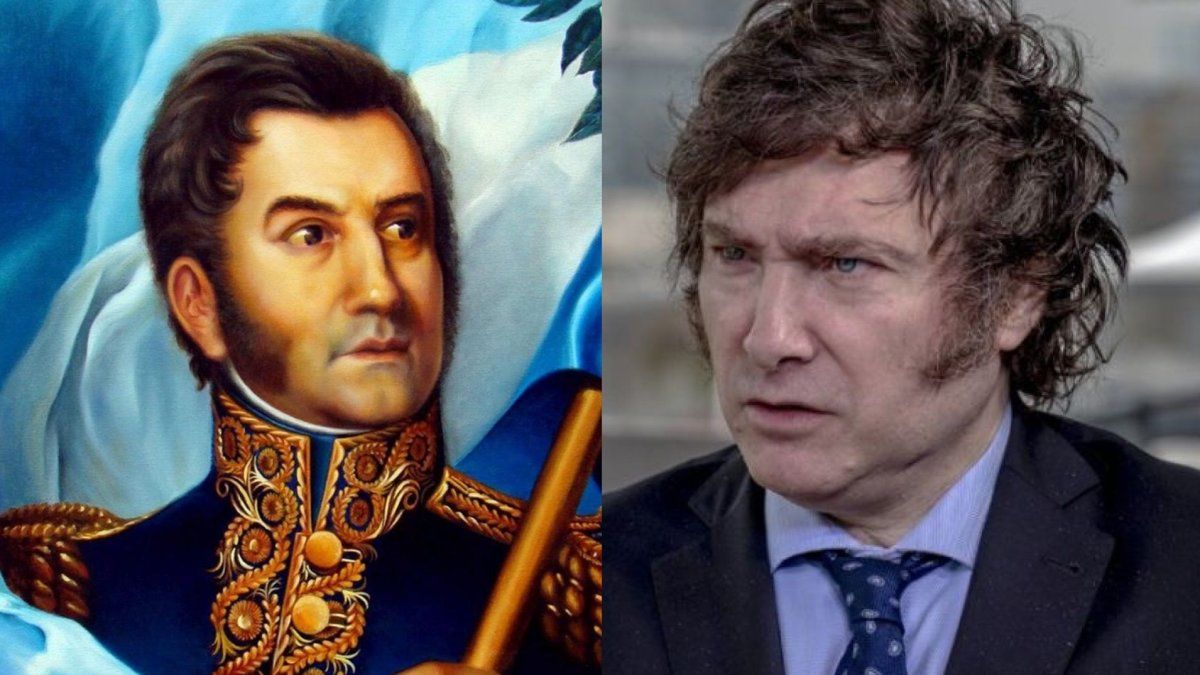 Se cayó el homenaje a San Martín frente a Javier Milei y las redes ...