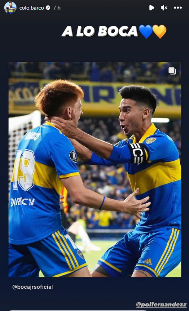 Qué dijo Valentín Barco tras ser la figura de la victoria agónica de Boca