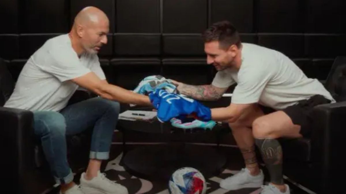 Zidane y Messi llenaron de elogios a dos ídolos de River