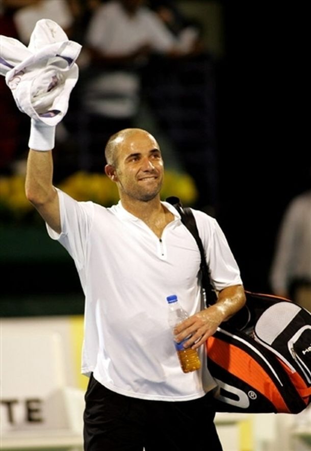Andre Agassi habla del presente de Coria