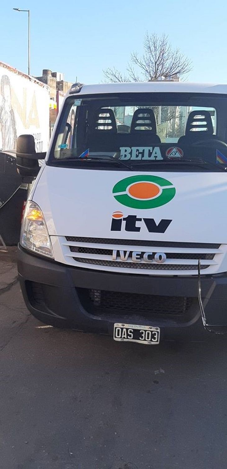 Controlaban las VTV de Córdoba con una camioneta con la oblea vencida