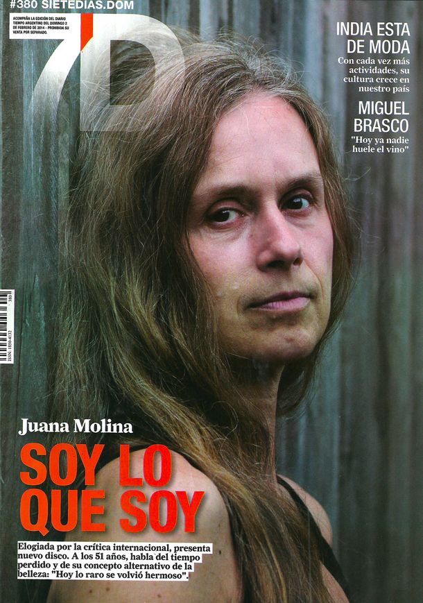 El extraño cambio de Juana Molina: Hoy lo raro se volvió hermoso
