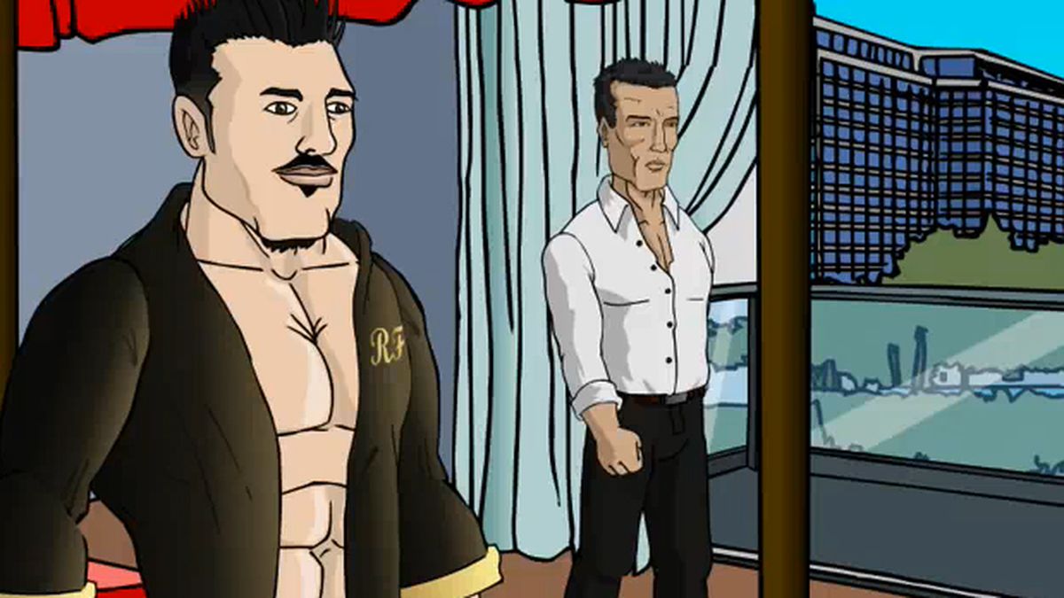 Ricky Fort tiene su propio dibujo