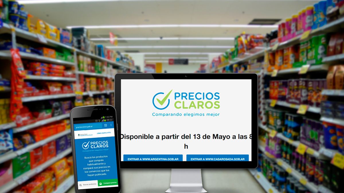 Paso a paso, cómo funciona el sitio para comparar precios en supermercados