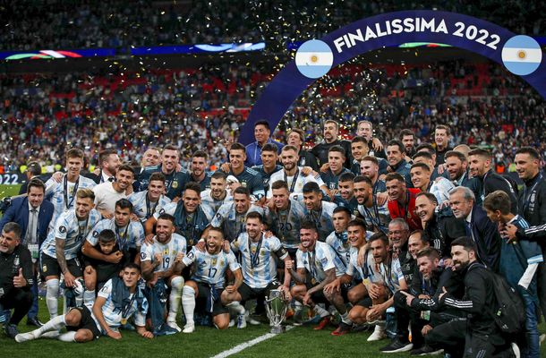 Argentina campeón de la Finalíssima: 20 fotos al 100