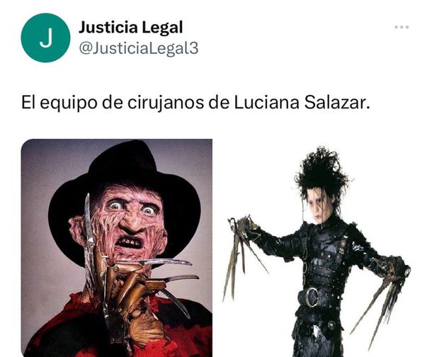 Los memes tras la aparición de Luciana Salazar en la Noche de Mirtha