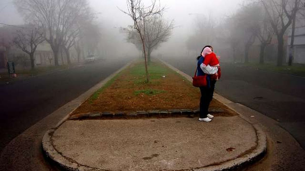 La Ciudad amaneció con una densa bruma