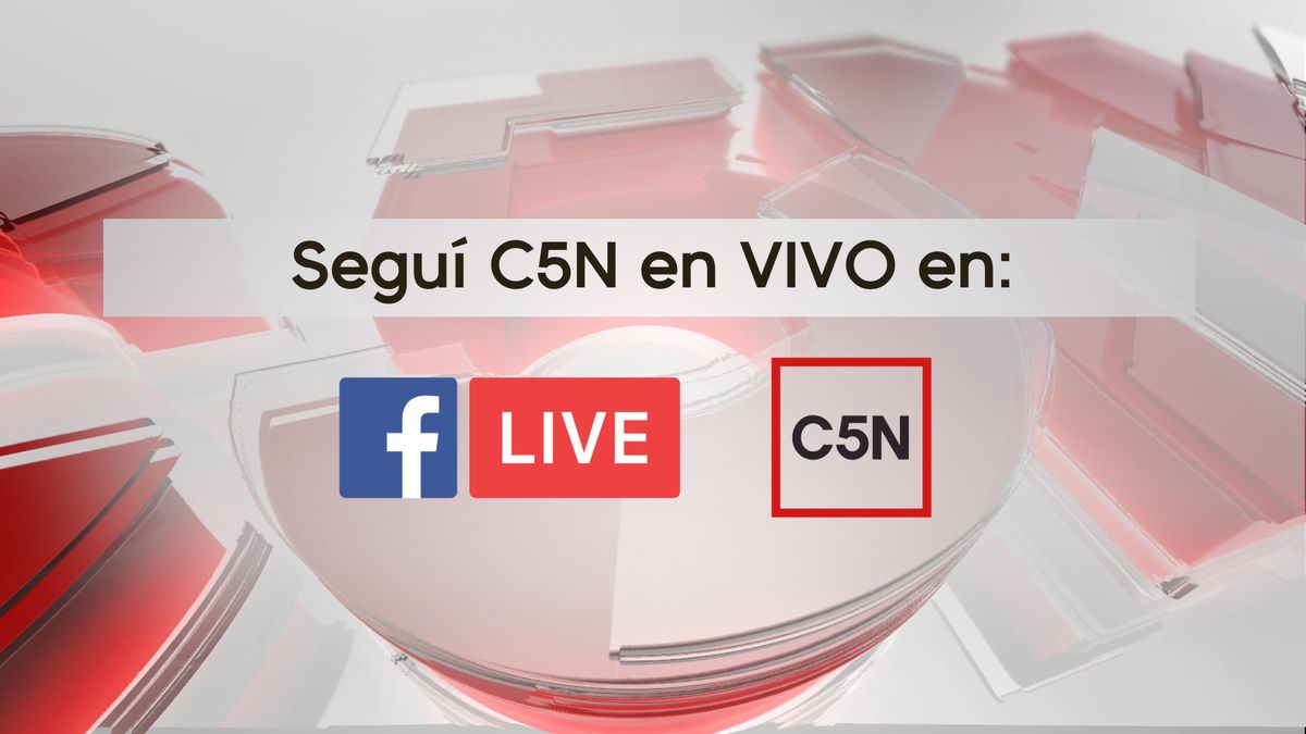 También podés seguir en vivo a C5N por Facebook Live