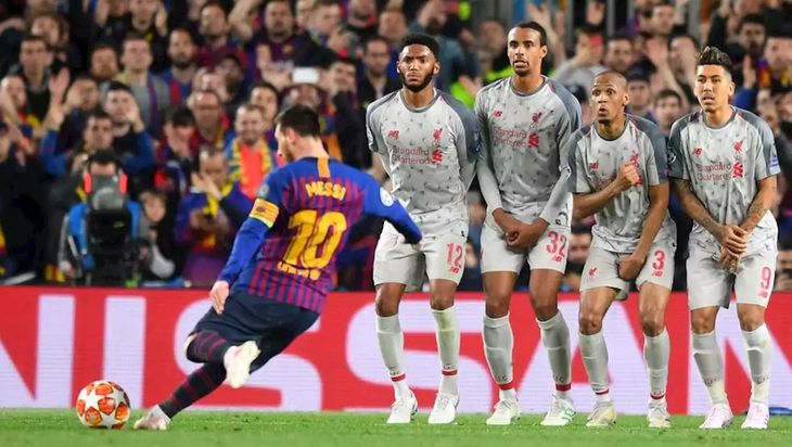 Un gol de Messi al Liverpool fue nominado por la UEFA a mejor de la ...