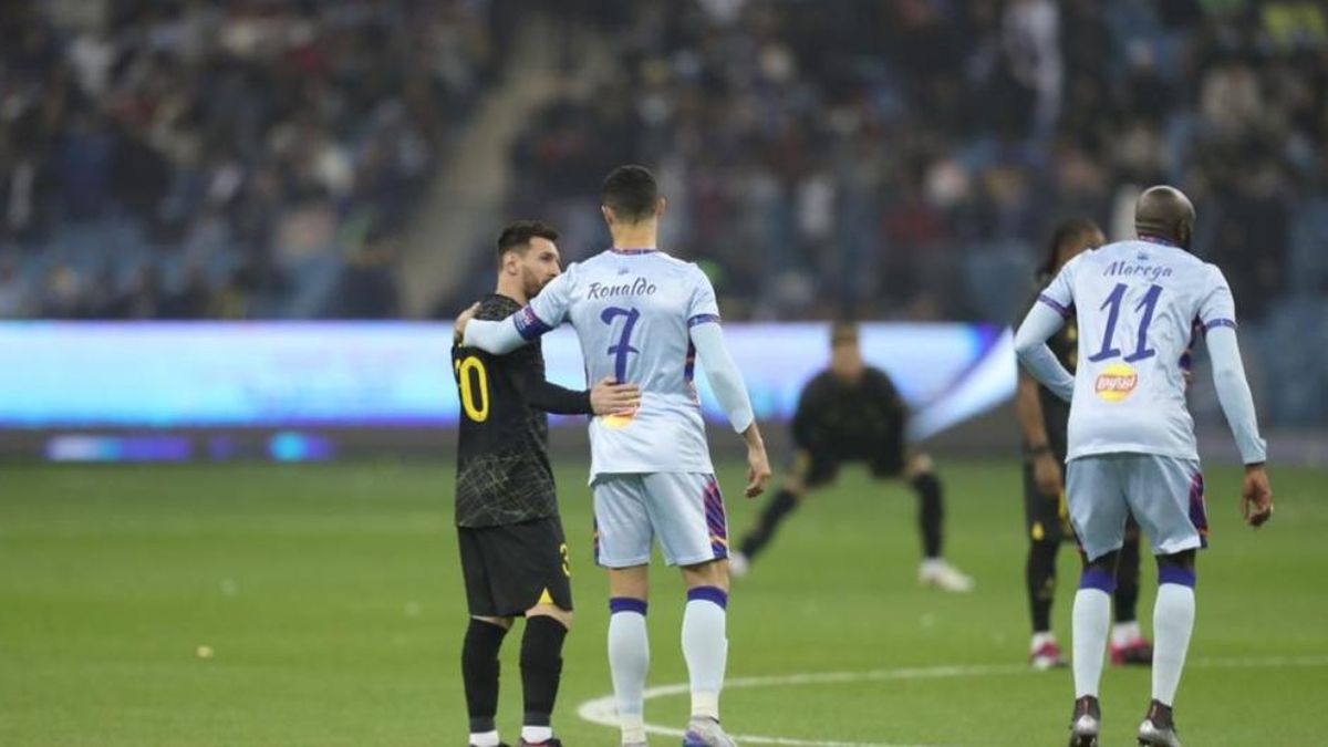 Buena onda: el mensaje de Cristiano Ronaldo a Lionel Messi y sus viejos ...