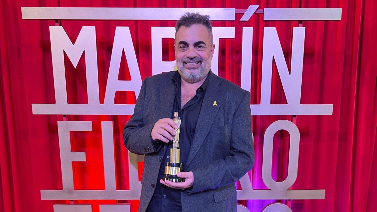 Roberto Moldavsky ganó el Martín Fierro al Teatro en la categoría Stand Up