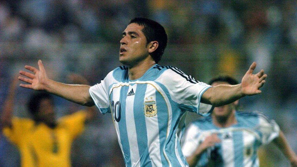 Riquelme, por la cima de América