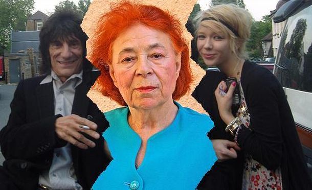 ¿Un buen consejo? Abuela de la joven novia de Ron Wood le dice que no ...