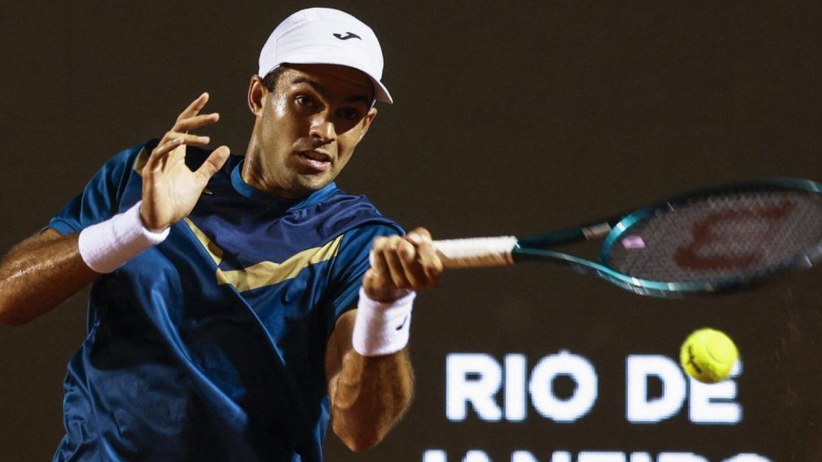 Facundo Díaz Acosta debutó con un triunfo en el ATP 500 de Río de Janeiro