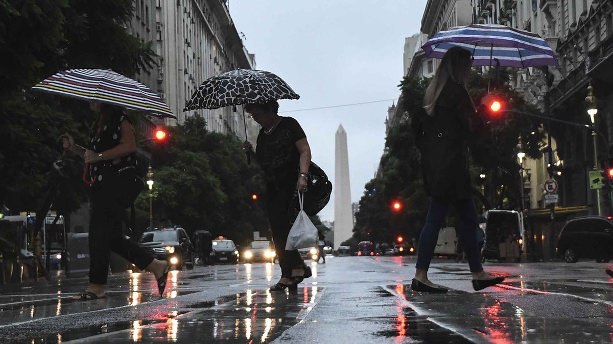 Llegan lluvias a la Ciudad y el Gran Buenos Aires: cuándo vuelven las ...
