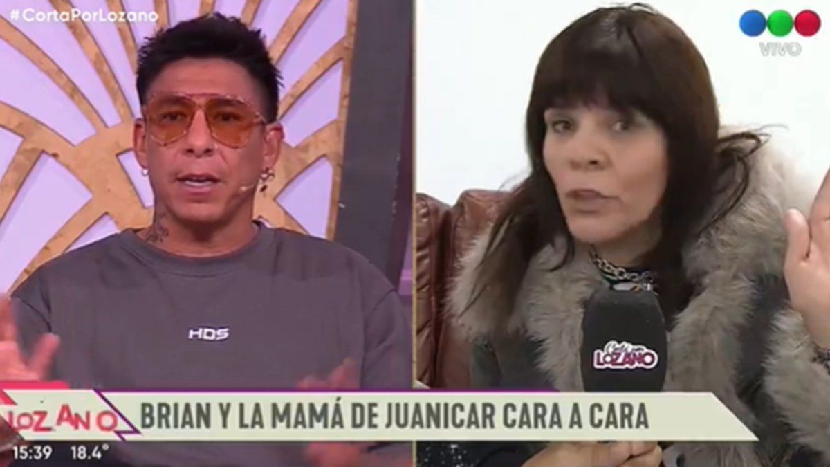 Fuerte cruce entre Brian Sarmiento y la mamá de Juanicar en vivo: Sos ...