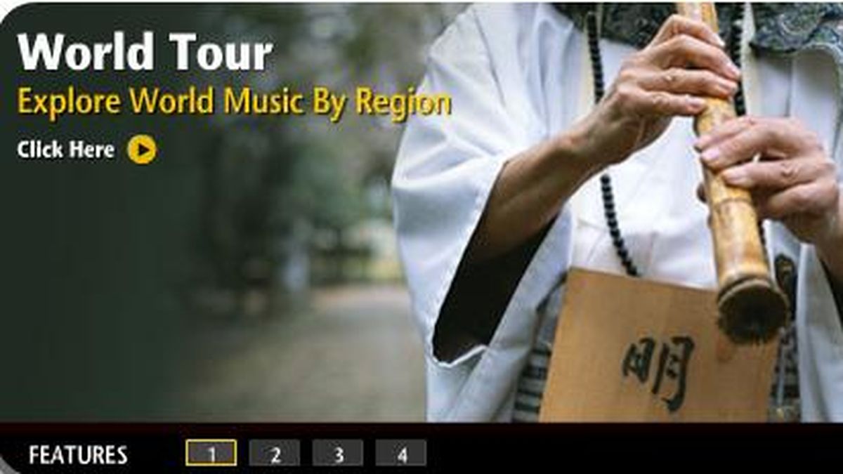 El mapa de la música del mundo